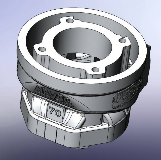 Roost Havoc 100cc / 70cc Cylinder and Exhaust Kit - TuningMatters.com